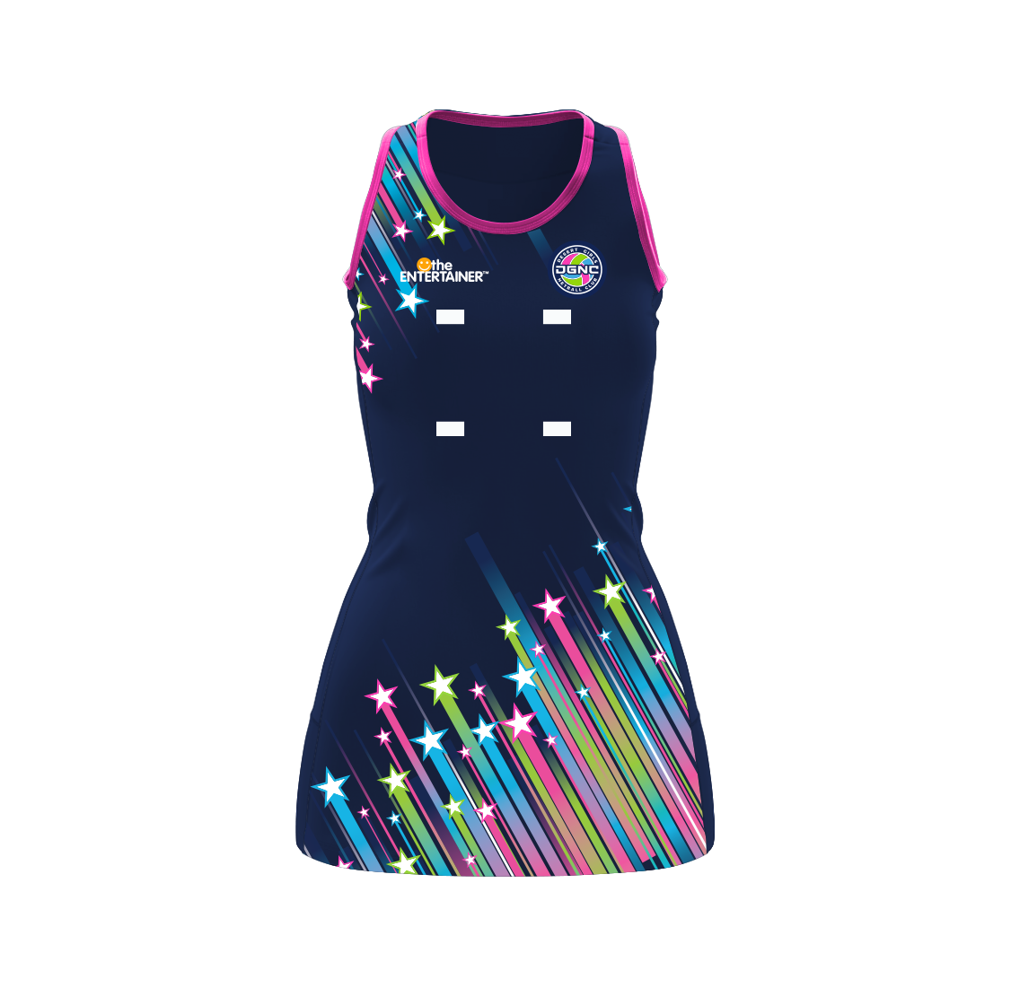 Desert Girls Netball Dress – Dawson / ME Sports Supplies