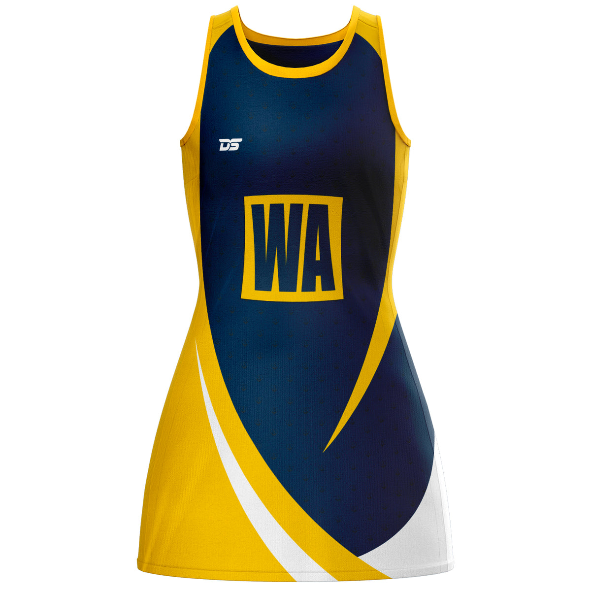 Custom Netball Dress - Design 2 – Dawson / ME Sports Supplies