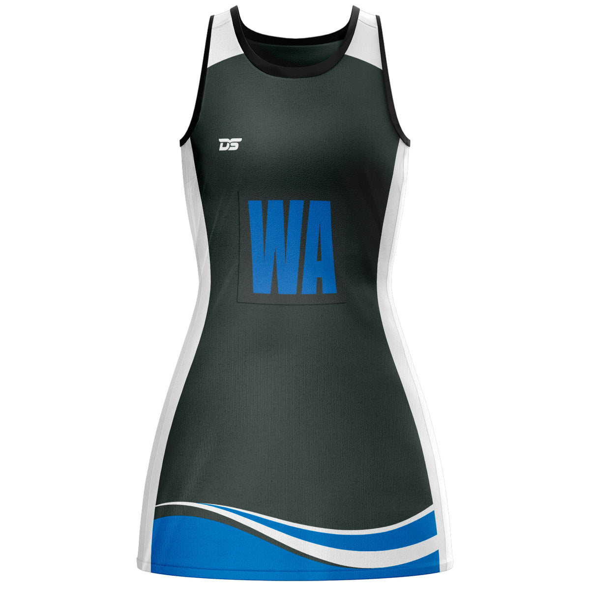 Custom Netball Dress - Design 3 – Dawson / ME Sports Supplies