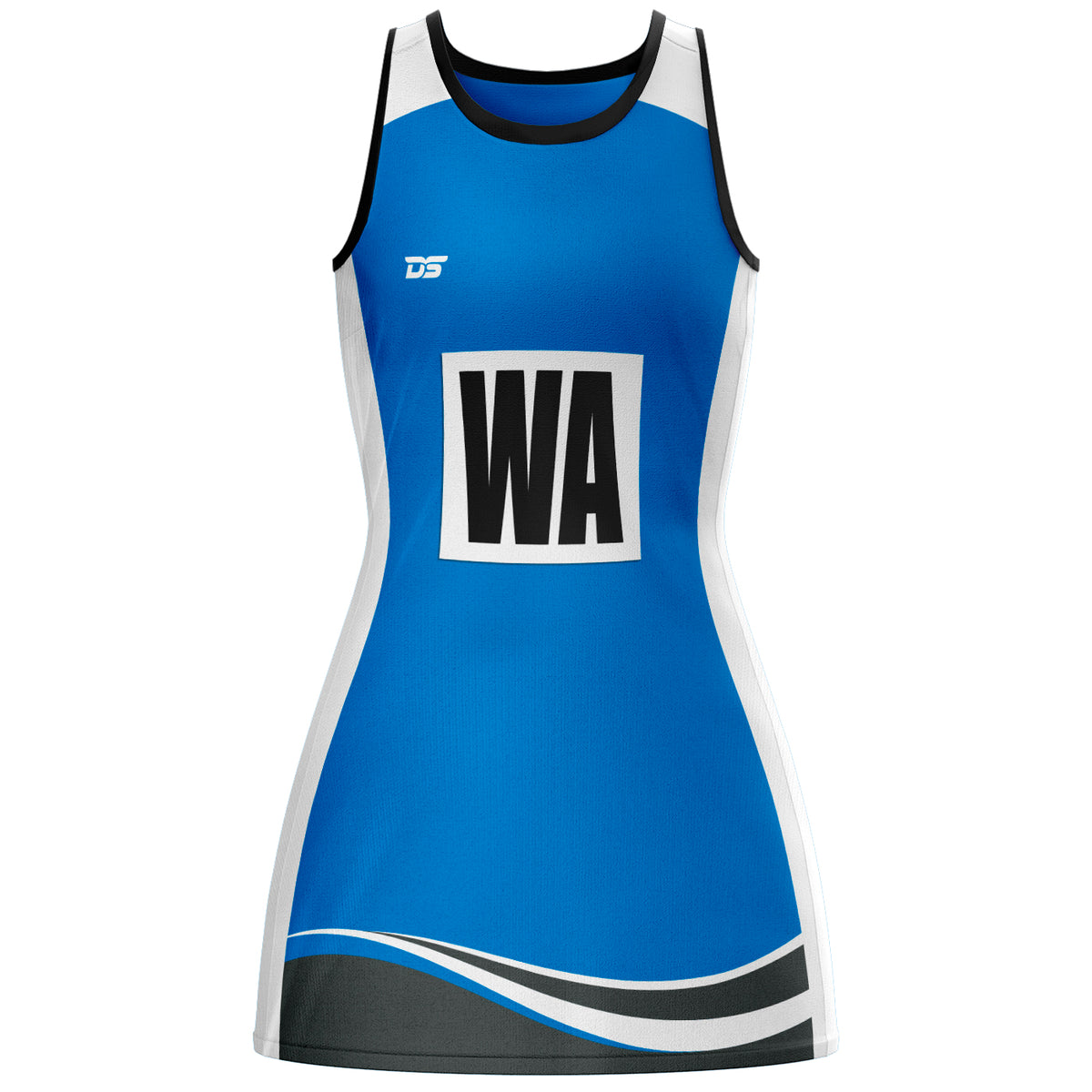 Custom Netball Dress - Design 4 – Dawson / ME Sports Supplies