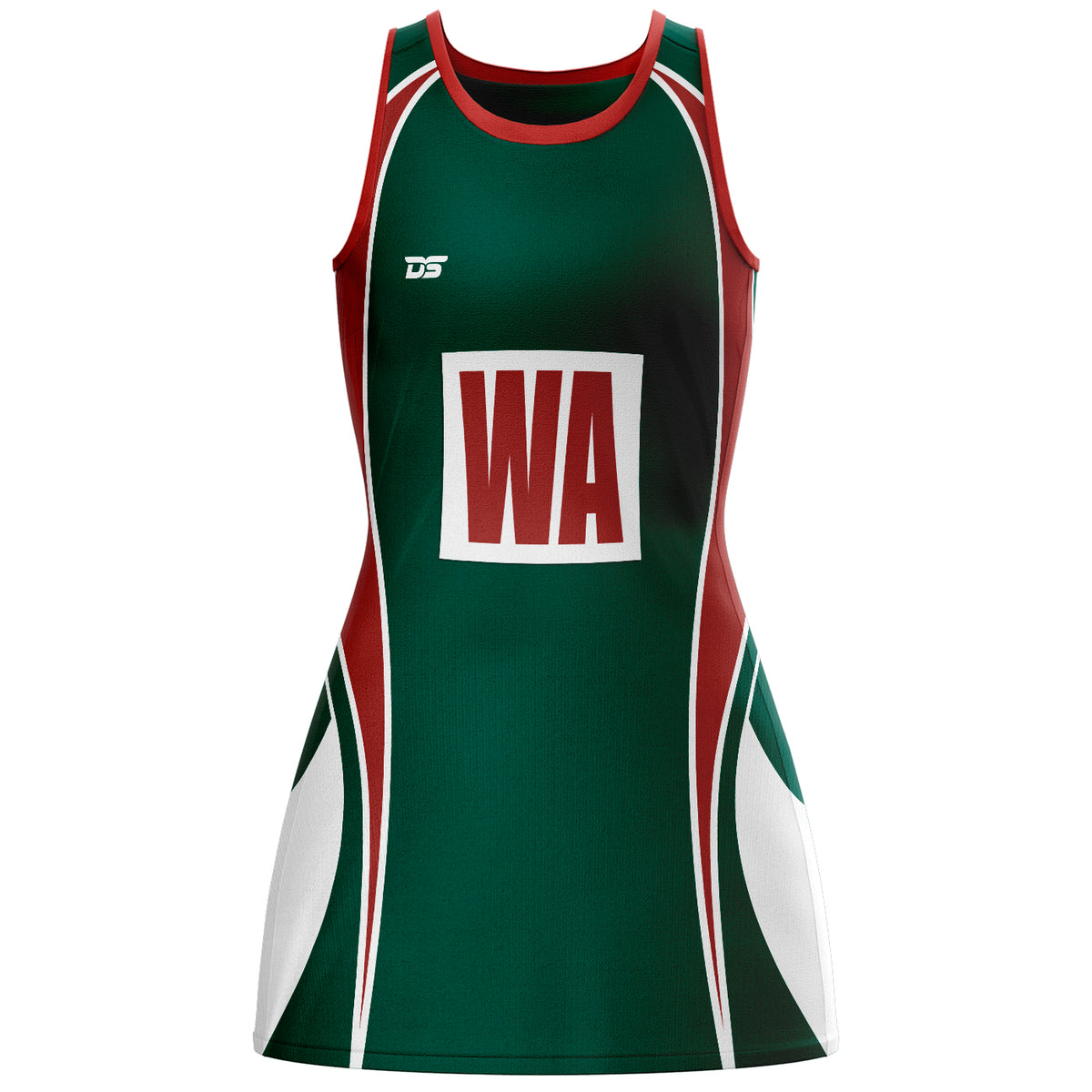 Custom Netball Dress - Design 9 – Dawson / ME Sports Supplies