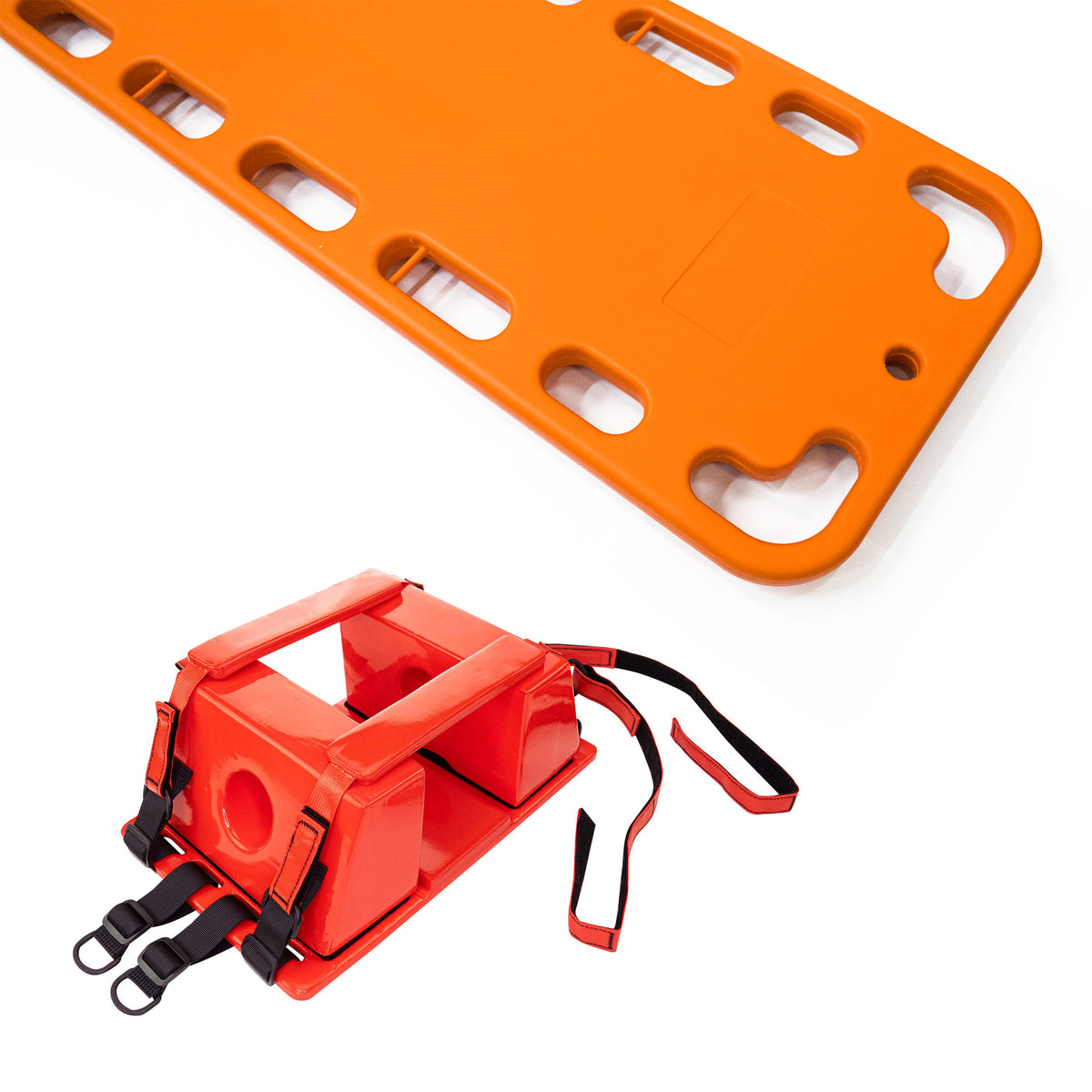 Floating Stretcher with Head Immobilizer – Dawson / ME Sports Supplies
