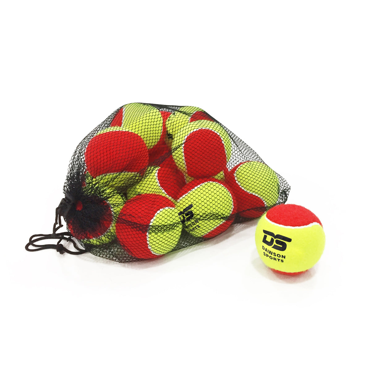 DS Low Bounce Tennis Balls (Pack of 12) – Dawson / ME Sports Supplies